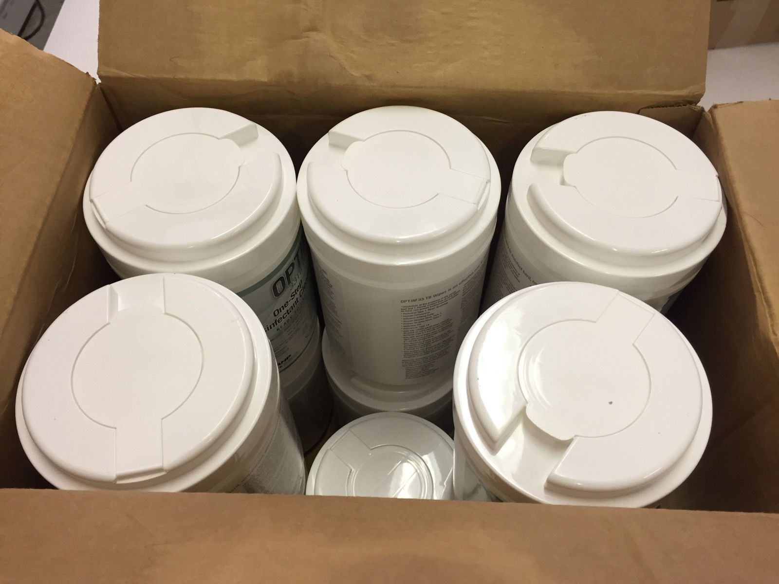 OPTIM 33TB One Step/Disinfectant and Cleaner (12 X 1 Cannister) OEM ...