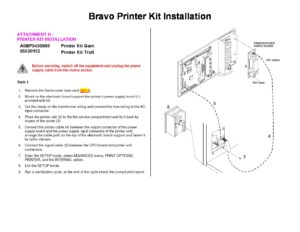 Bravo Printer Kit Installation - Statim USA Autoclave Sales, Service ...