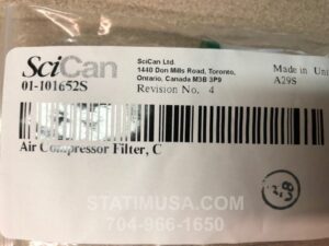 Scican Statim G4 5000 Air Compressor Filter OEM 01-101652S