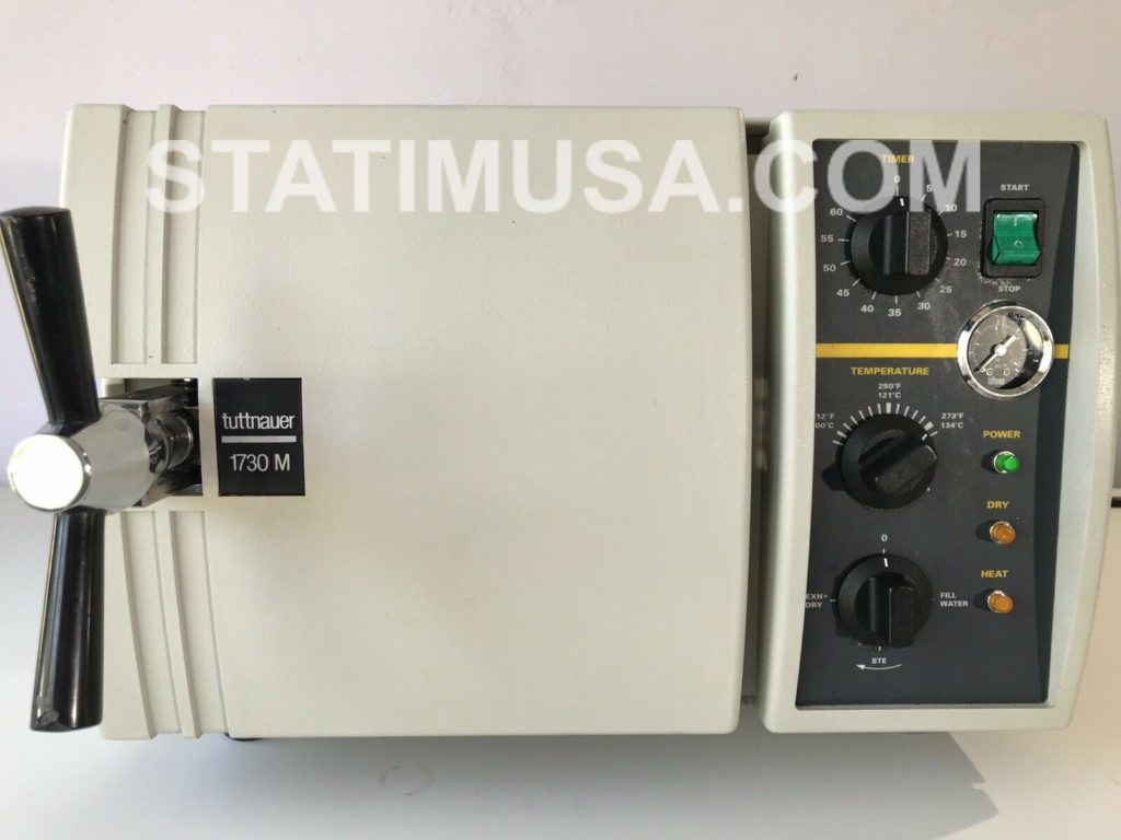 REFURBISHED LIFETIME WARRANTY! - Tuttnauer 1730M Autoclave - Statim USA ...