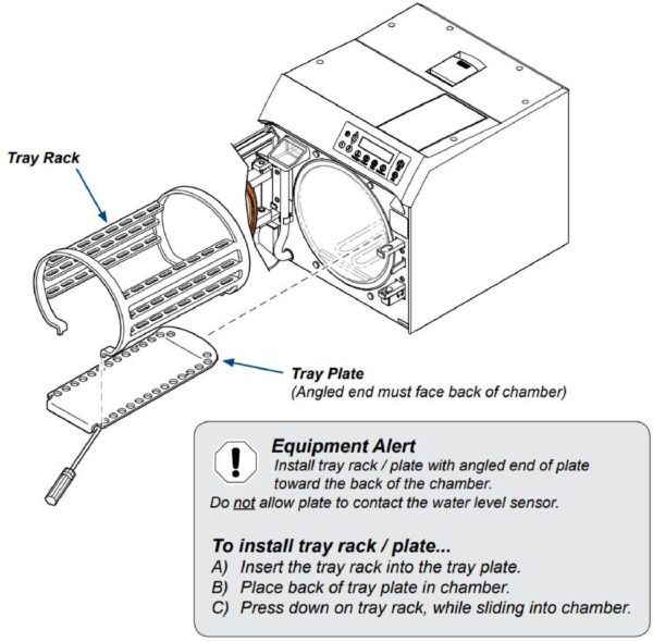 midmark m11 m9 showing proper rack and tray placement - Statim USA ...