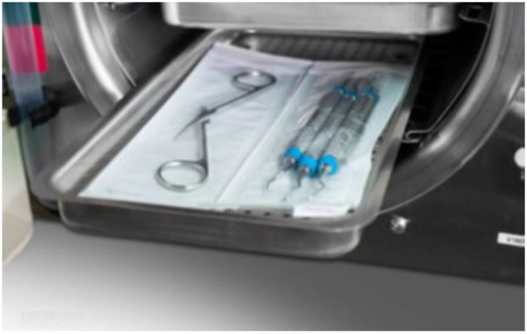 proper positioning of jointed items on tray for sterilization - Statim ...