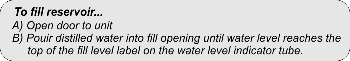 to fill reservoir instructions - Statim USA Autoclave Sales, Service ...