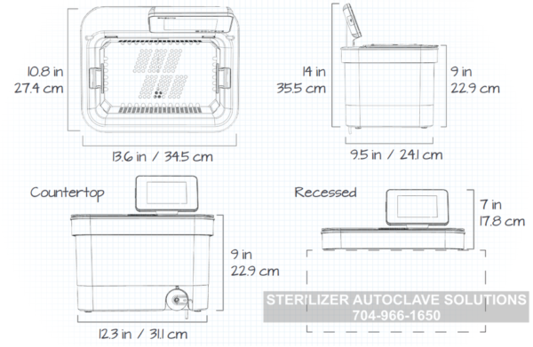 Coltene BioSonic® UC150 Ultrasonic Cleaning System - FREE SHIPPING