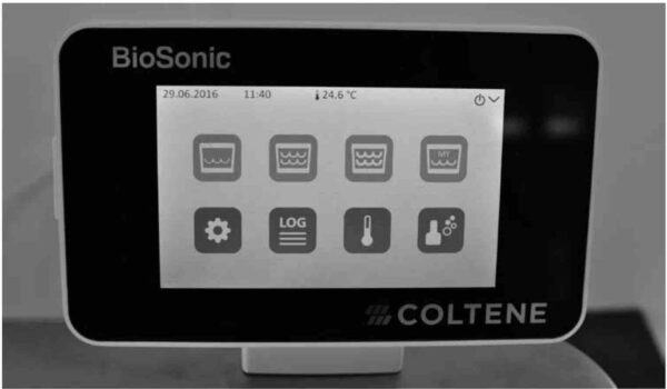 biosonic uc150 main screen - Statim USA Autoclave Sales, Service, & Repair