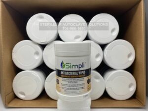 Simpli Anitbacterial FOOD SAFE Wipes (Case of 12) - FREE SHIPPING