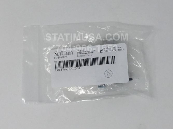 Scican Statim 5000 Line Filter OEM 01-106087S - FREE SHIPPING
