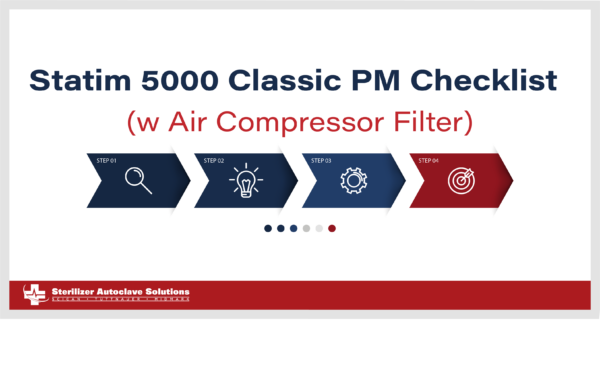 statim 5000 classic w air compressor filter - Statim USA Autoclave ...