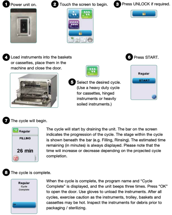 SciCan HYDRIM C61W G4 Operation Guide - Statim USA Autoclave Sales ...
