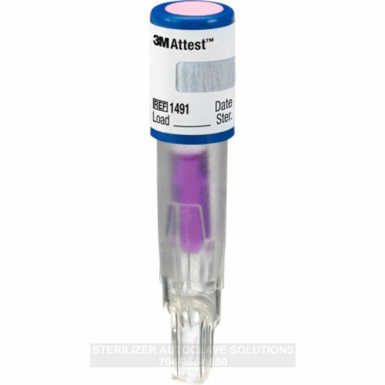 BOX of 3M™ Attest™ Super Rapid Steam Biological Indicator Blue Cap 1491 ...
