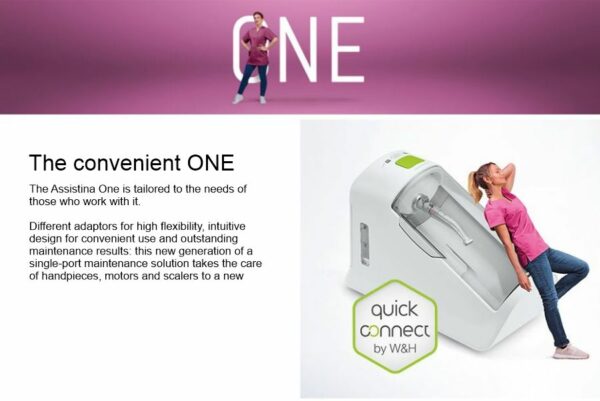 W&H Assistina One with Quick Connect 30398003 - Statim USA Autoclave ...