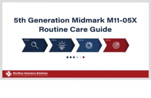 5th generation midmark m11-05x routine care guide graphic graphic ...